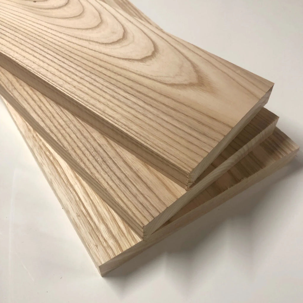 Ash boards (American) , Kiln Dried Ash , Planed Solid Ash - 27mm (2.7c ...